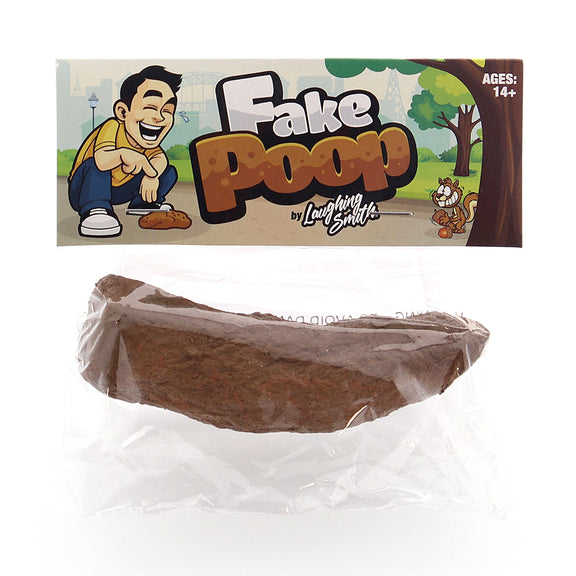 Fake Poop Toy – Hilarious Huge Fake Turd Gag – Laughing Smith